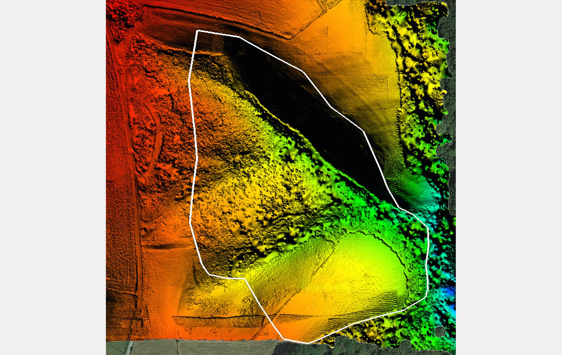 Les relevés LIDAR par drone